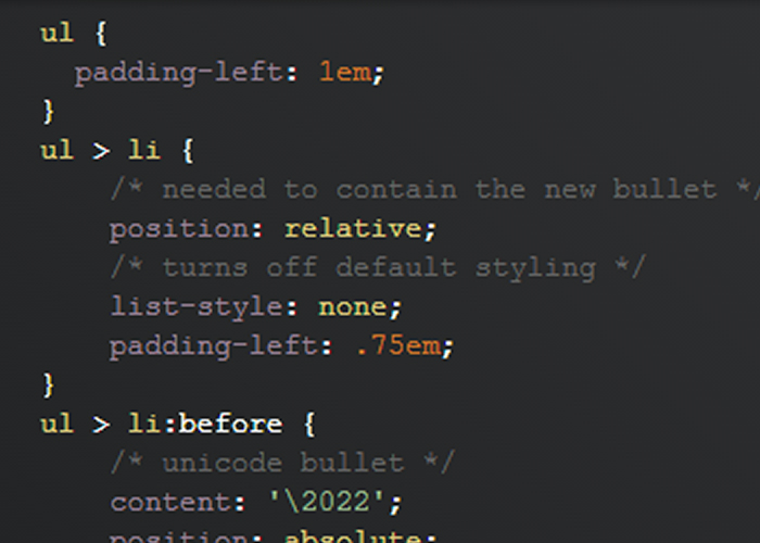 Taking a Shot at Better Bulleted Lists